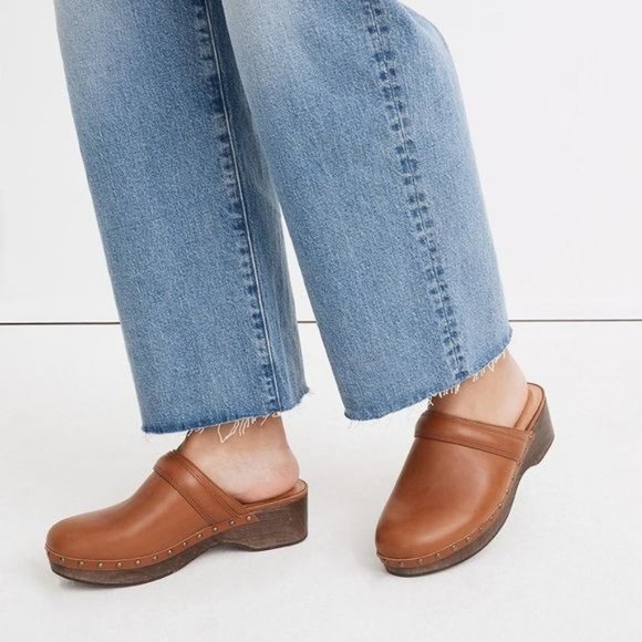 Madewell | Shoes | Madewell The Cecily Clog In Oiled Leather Sz 8m Ng68 ...